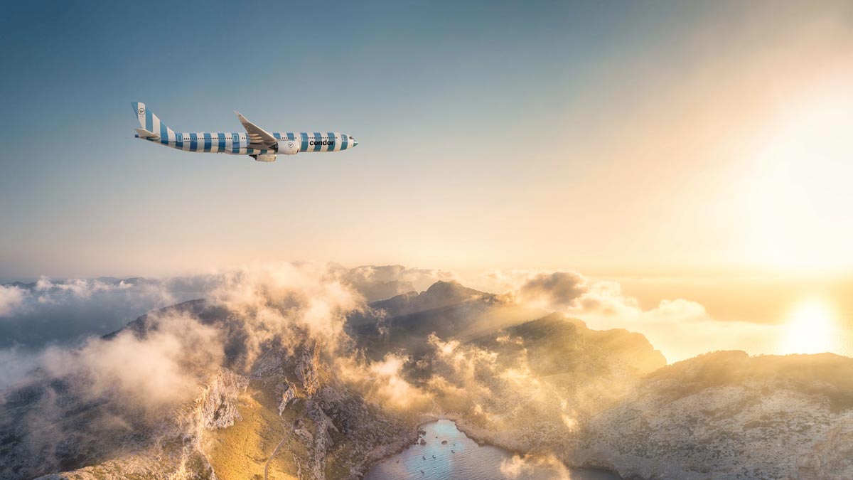 AIRLINES: New Condor branding revolutionises aircraft livery design ...