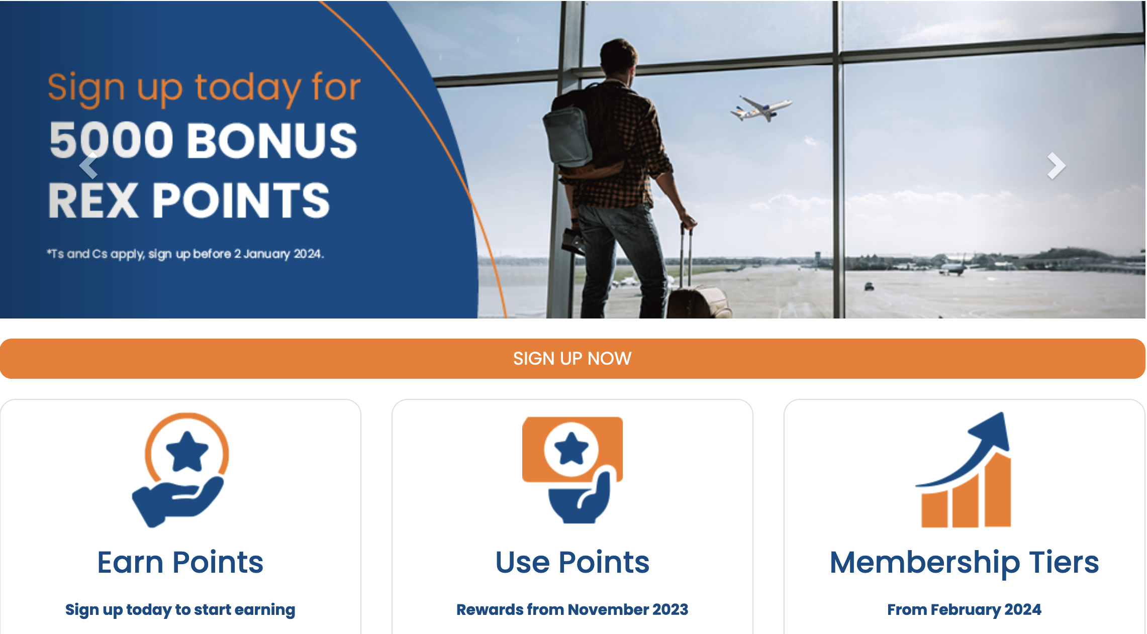 REX: Launches loyalty scheme – REX Flyer - 2PAXfly - Travel News ...