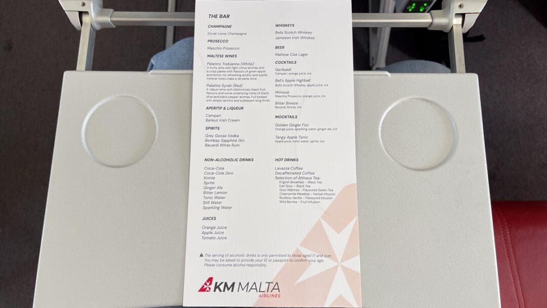FIRST IMPRESSIONS: K M Malta Airlines in Business class - 2PAXfly ...